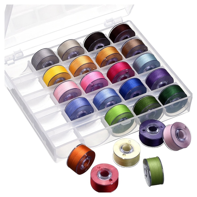 Bobbin Case Organizer with 25 Clear Sewing Machine... – Grandado