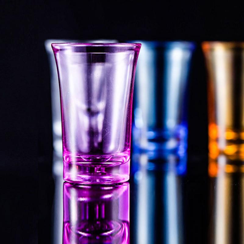 6PCS Shot Glass Cup Acrylic Party KTV Wedding Game... – Vicedeal