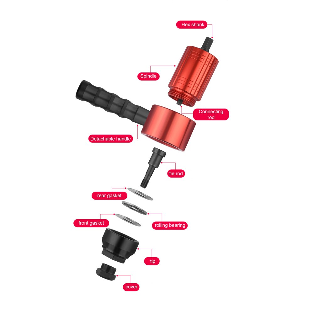 Detachable Manual Electric Rivet Nut Tool Conversi... – Grandado