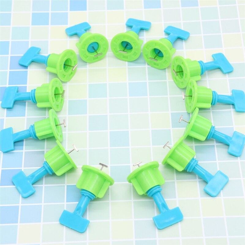 50 Pcs Reusable Adjustable Tile Leveler Spacer Kit... – Vicedeal