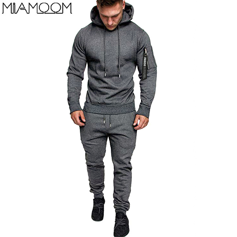 Trainingspak Mannen Ritsvak Hoodie Mannen Zweet Br... – Vicedeal