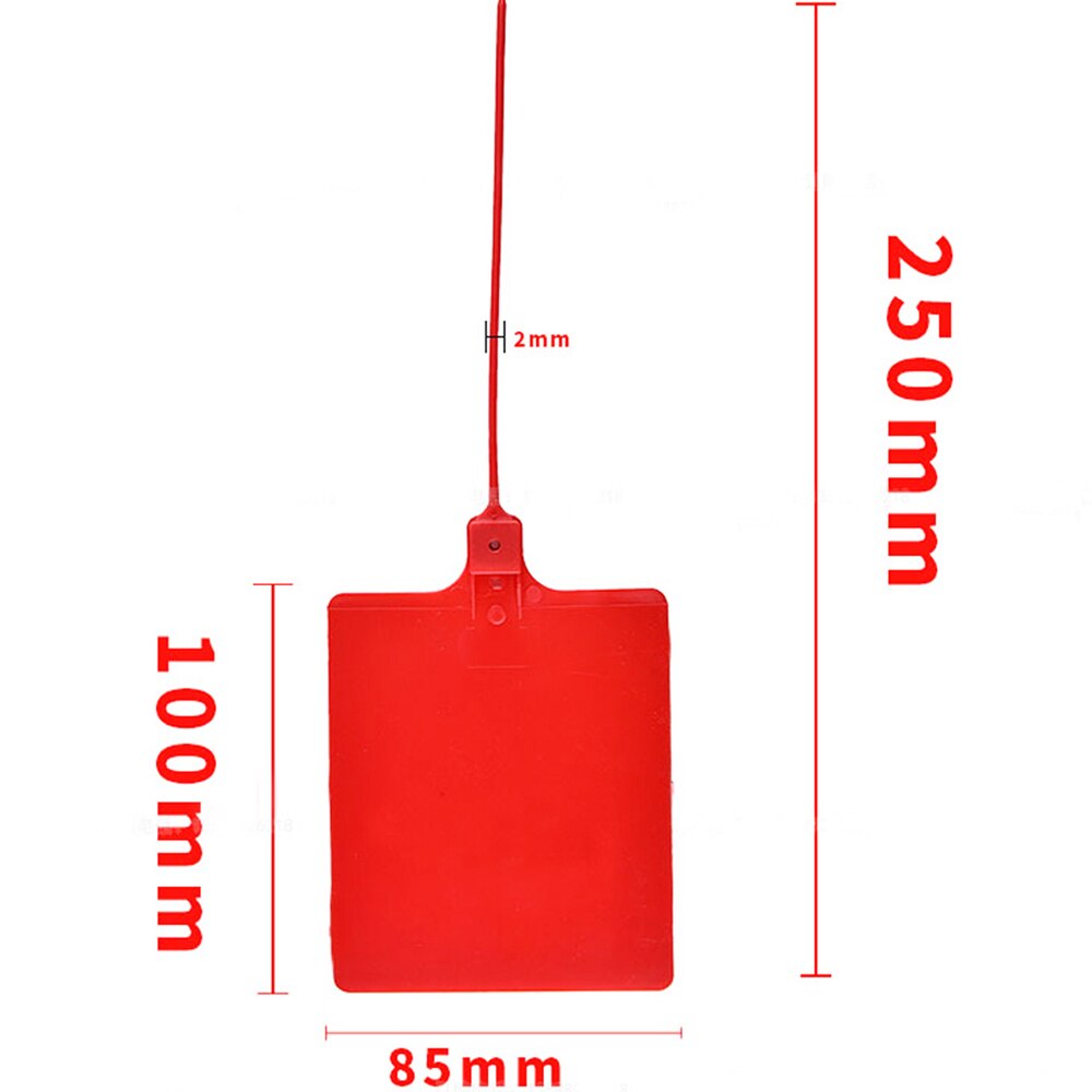 Bigger Plastic Tags Double-locked Nylon Labeling T... – Grandado