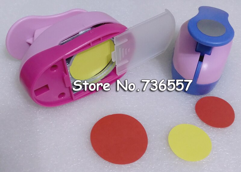 2pcs(3.8cm,2.5cm) circle shape craft punch set Pun... – Grandado