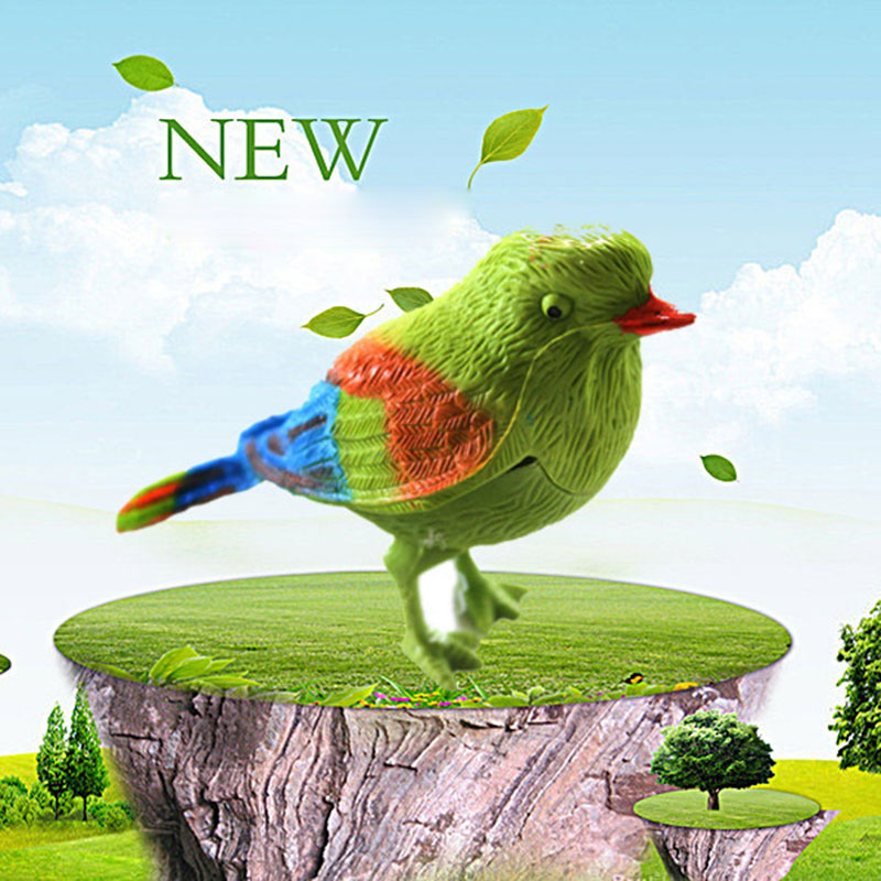 Funny Voice-activated Toy Bird Electronic Pet Bird... – Vicedeal
