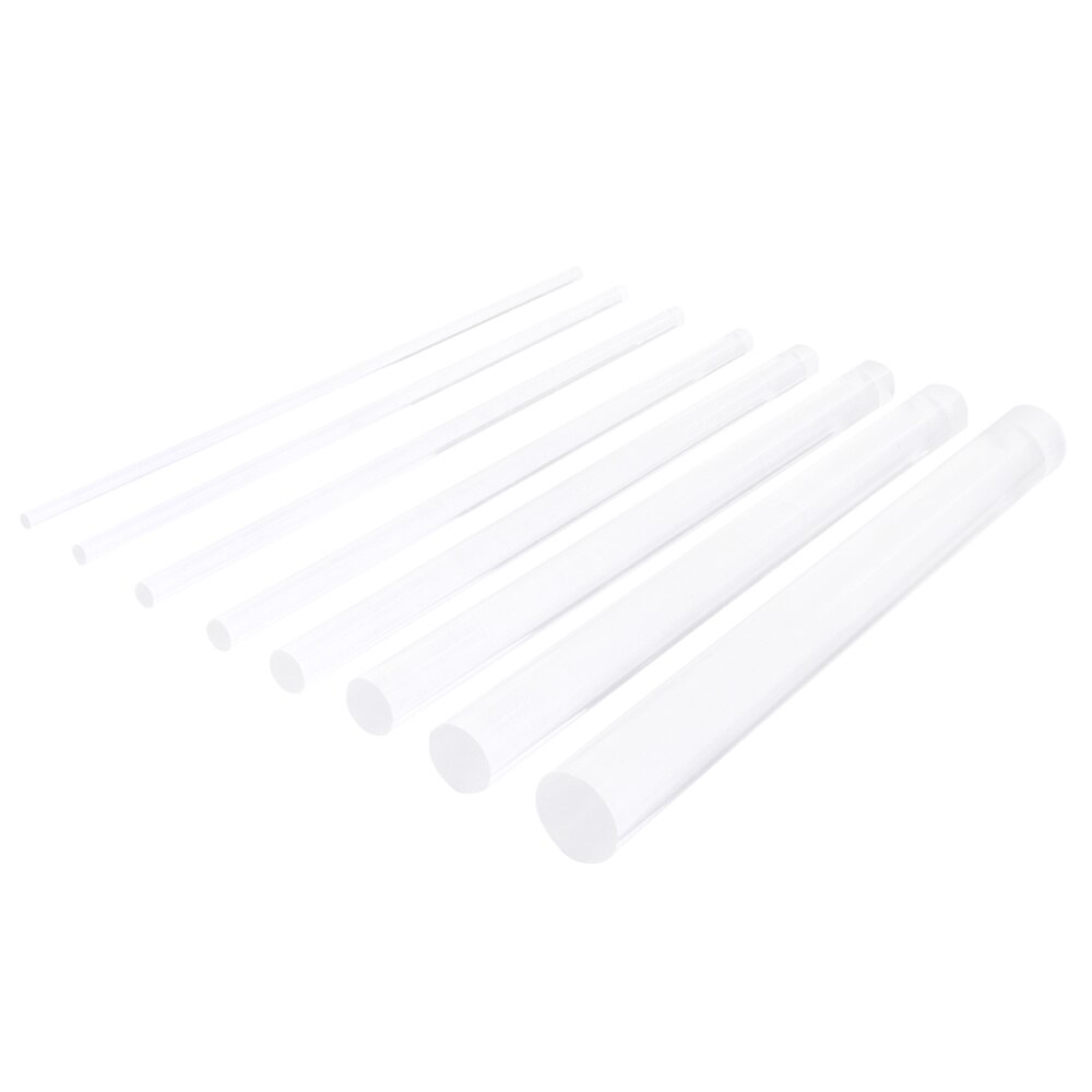 1 Set Round tough lightweight Perspex Bar Acrylic ... – Grandado