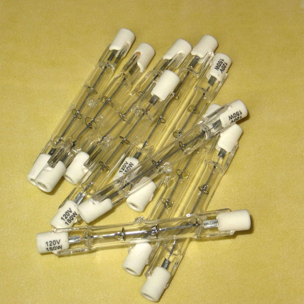 10 Uds bombilla halógena 120V 150 W 150 vatios tip... – Grandado