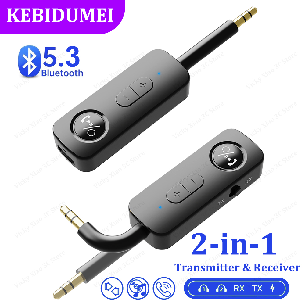 2-in-1 Bluetooth 5.3 Audio- Adapter Bluetooth Empf... – Grandado