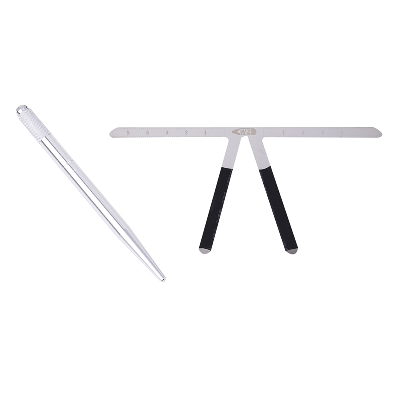 Diy Eyebrow Ruler Makeup Shaping Position Measure Grandado