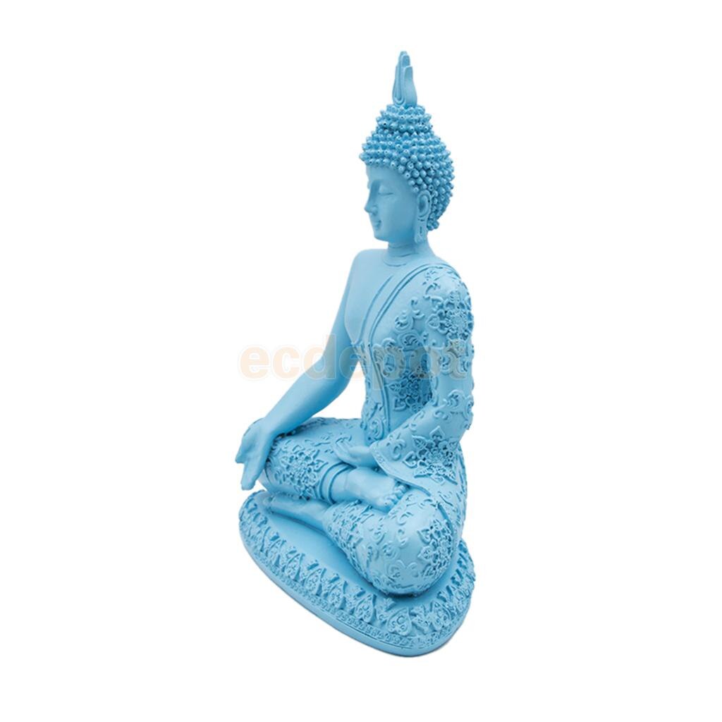 20cm Resin Buddha Stone Effect Garden Outdoor Indo Vicedeal