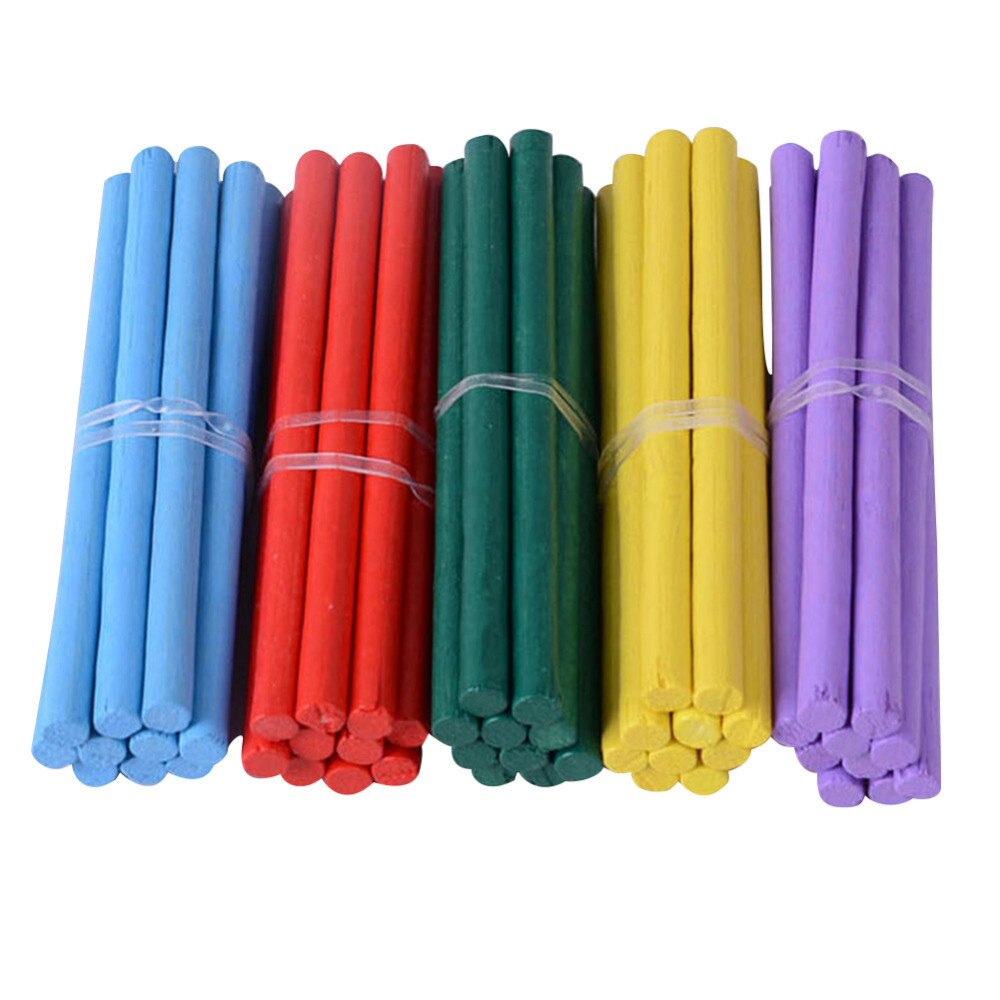 100pcs/pack Wooden Puzzle Digital Kids Learning Ar... – Grandado