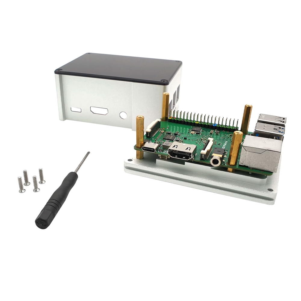 Metal Case Voor Rock Pi 4A/Rock Pi 4B Ecopi Pro Lp... – Vicedeal