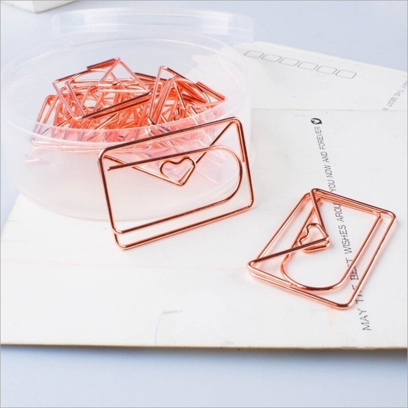 12 Stks/set Envelop Vorm Office Paperclip Bookmark... – Grandado