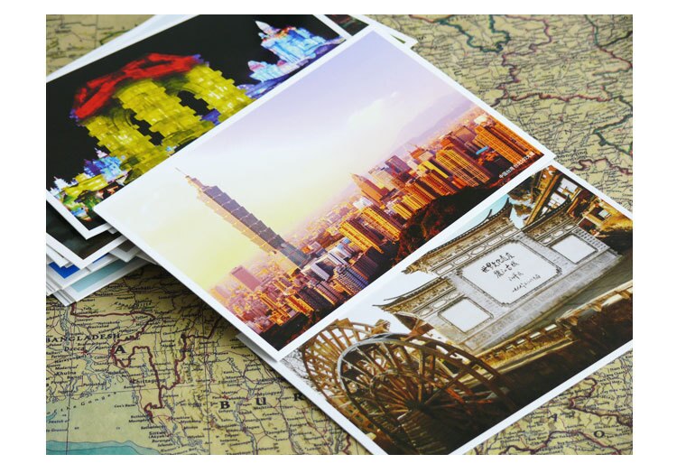 30 Sheets/Set Accompany You Around The World Postc... – Vicedeal