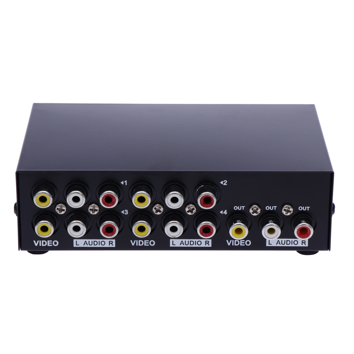 MT-431AV 4-Weg Av Switch Rca Switcher 4 In 1 Out C... – Vicedeal