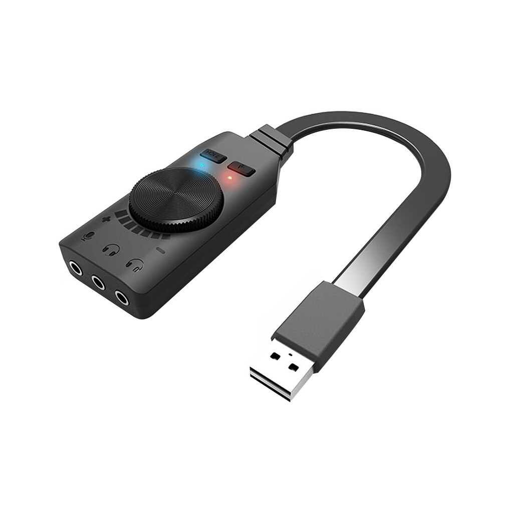 7.1 USB 2.0 Sound Card External Microphone Audio A... – Vicedeal