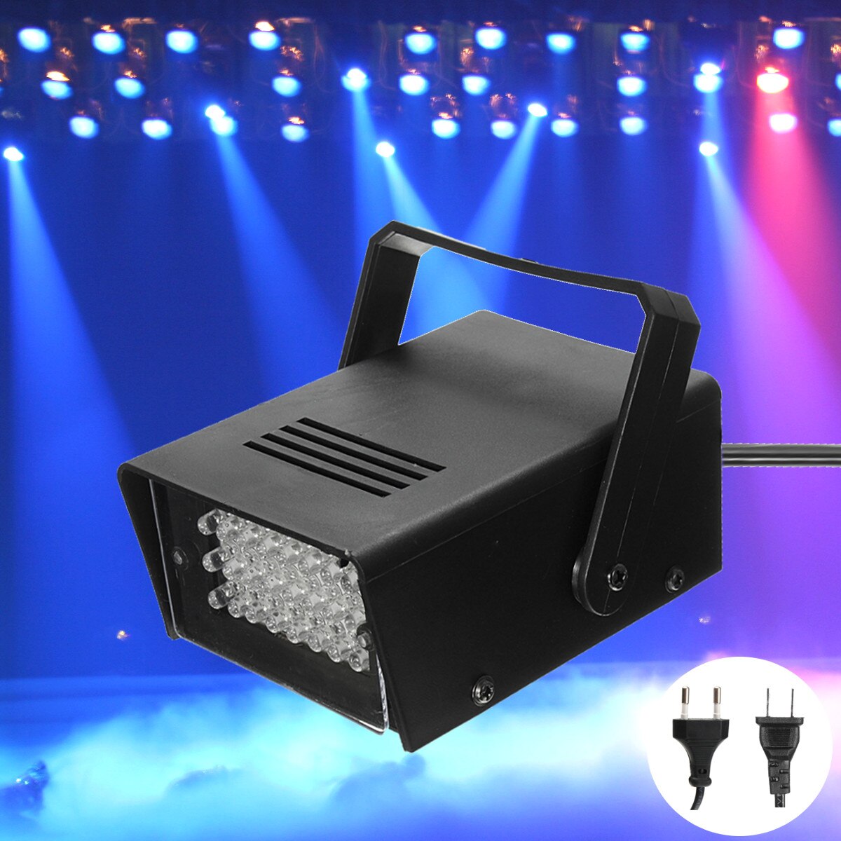 AC 220V Dancing Light Auto LED Green Flash Strobe ... – Vicedeal