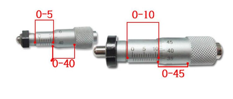 Micrometer, differential head for screen press, 6.... – Grandado