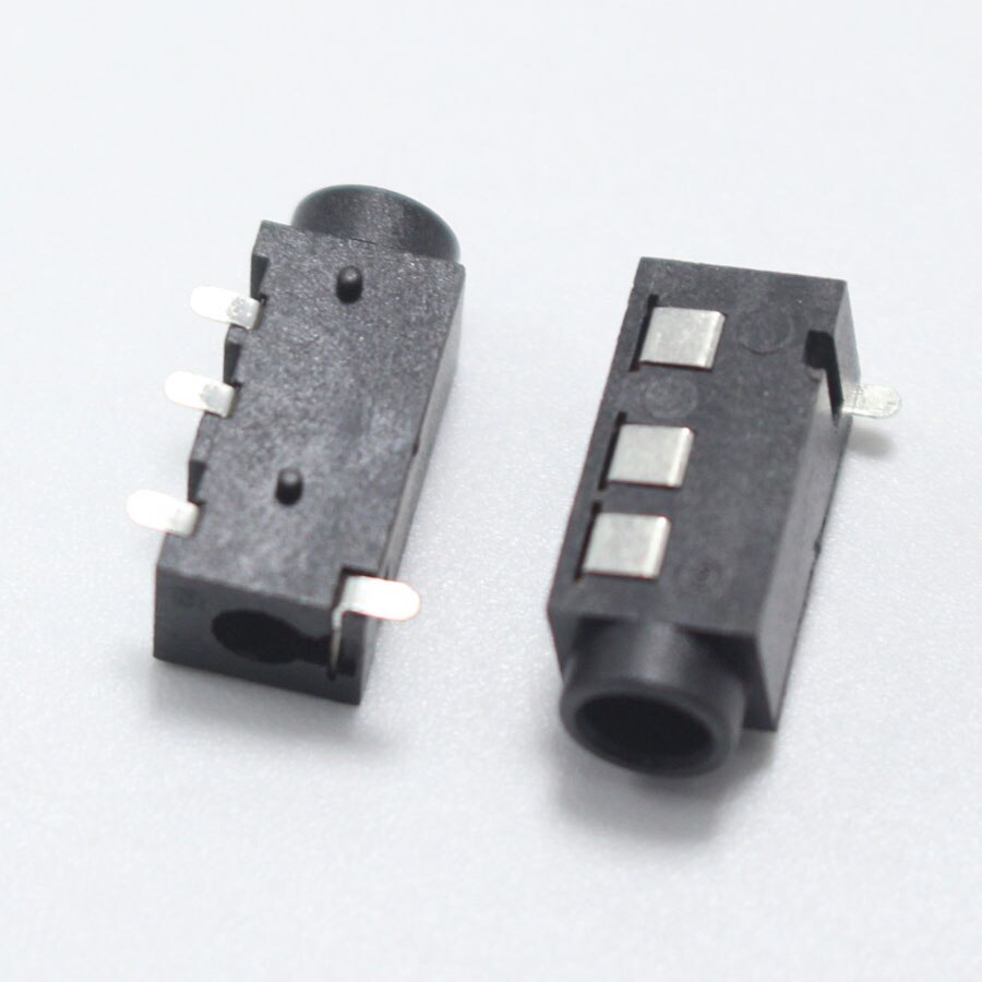 50 stks PJ-320D 3.5mm 4Pin Audio Plug jack 3.5 3 +... – Vicedeal