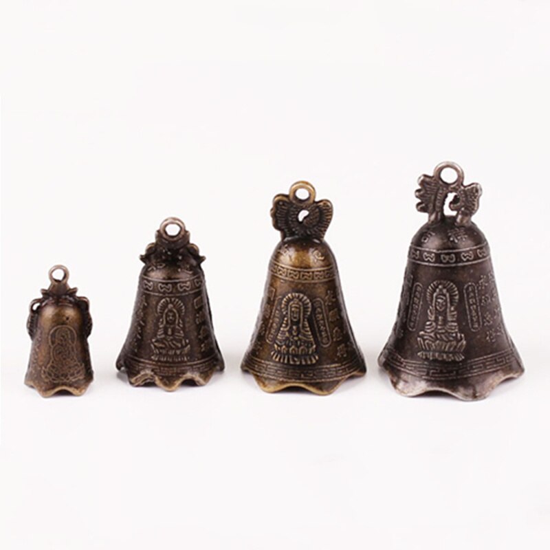 1PCs Antique Bell China's Mini Brass Copper Sculpt... – Vicedeal