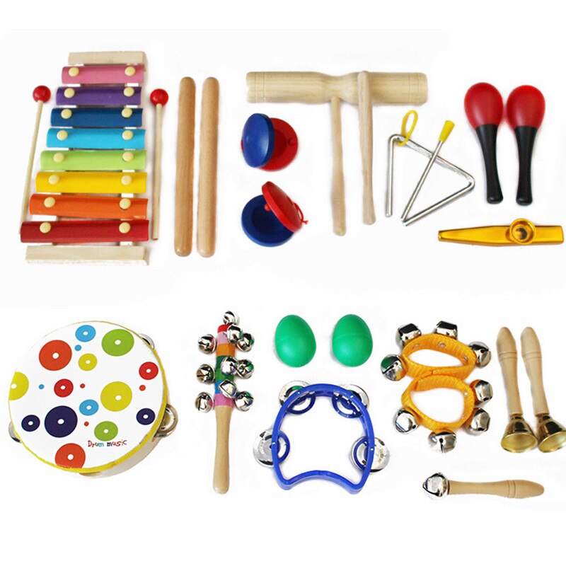 Toddler Musical Instruments Set 7 PCS Percussion I... – Vicedeal