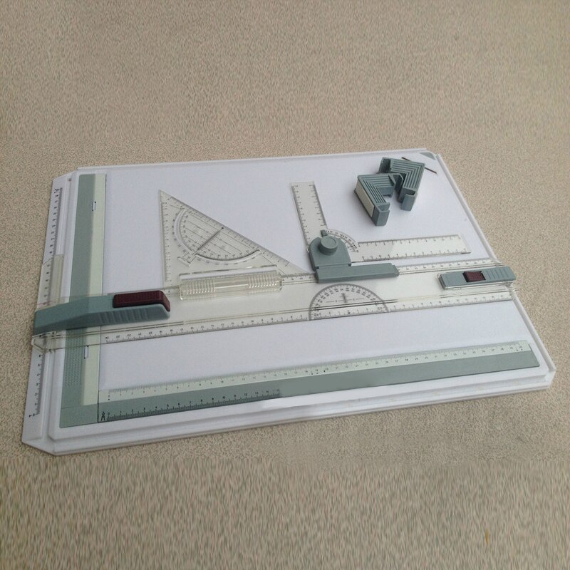 School Supplies A3 Drawing Board Table with Parall... – Vicedeal