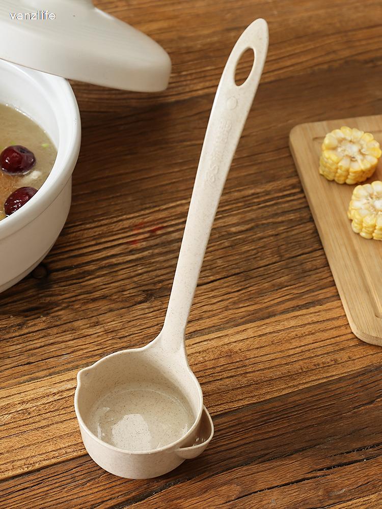 Wheat Straw Oil-Proof Spoon Soup Artifact Househol... – Grandado