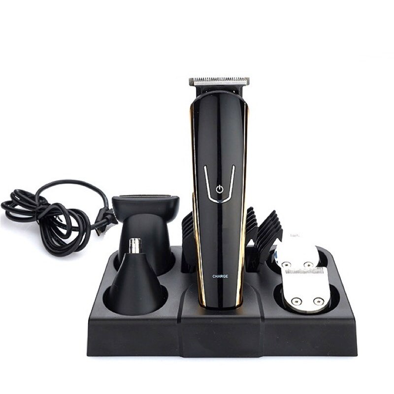 5 in 1 Men's Grooming Kit USB Rechargeable Hair Cl... – Grandado