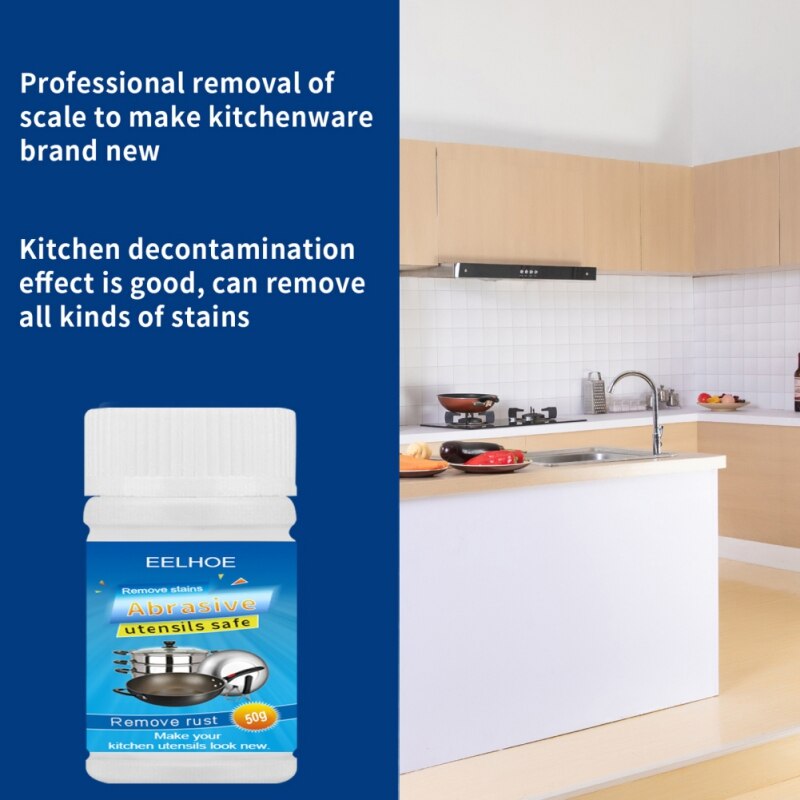 Stailess Steel Cleaner For Pots & Pans Ceramic Wat... – Vicedeal