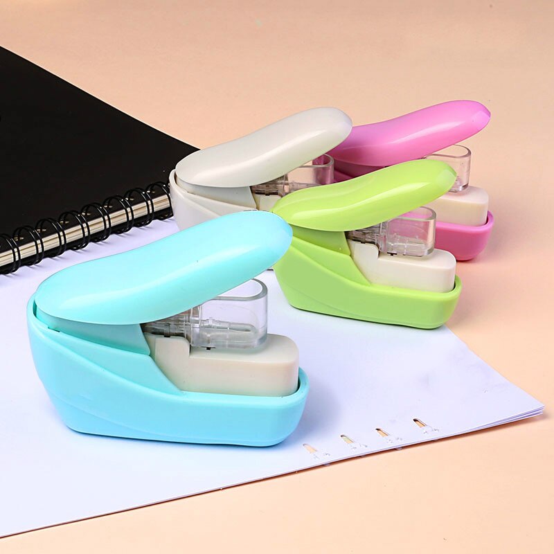 No Nails No Staple Stapling Machine Mini Cute Book... – Grandado