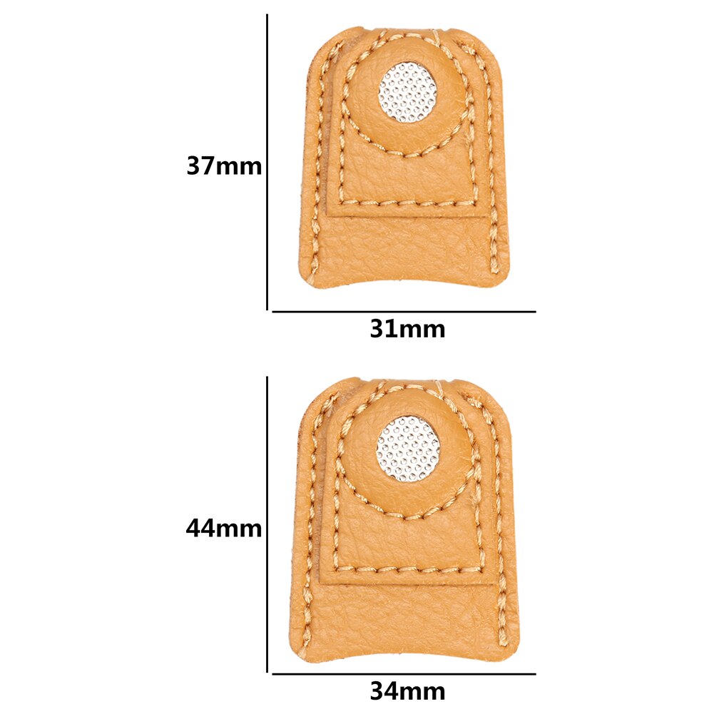 Sewing Leather Finger Cots Guard Cover Needle Thim... – Grandado