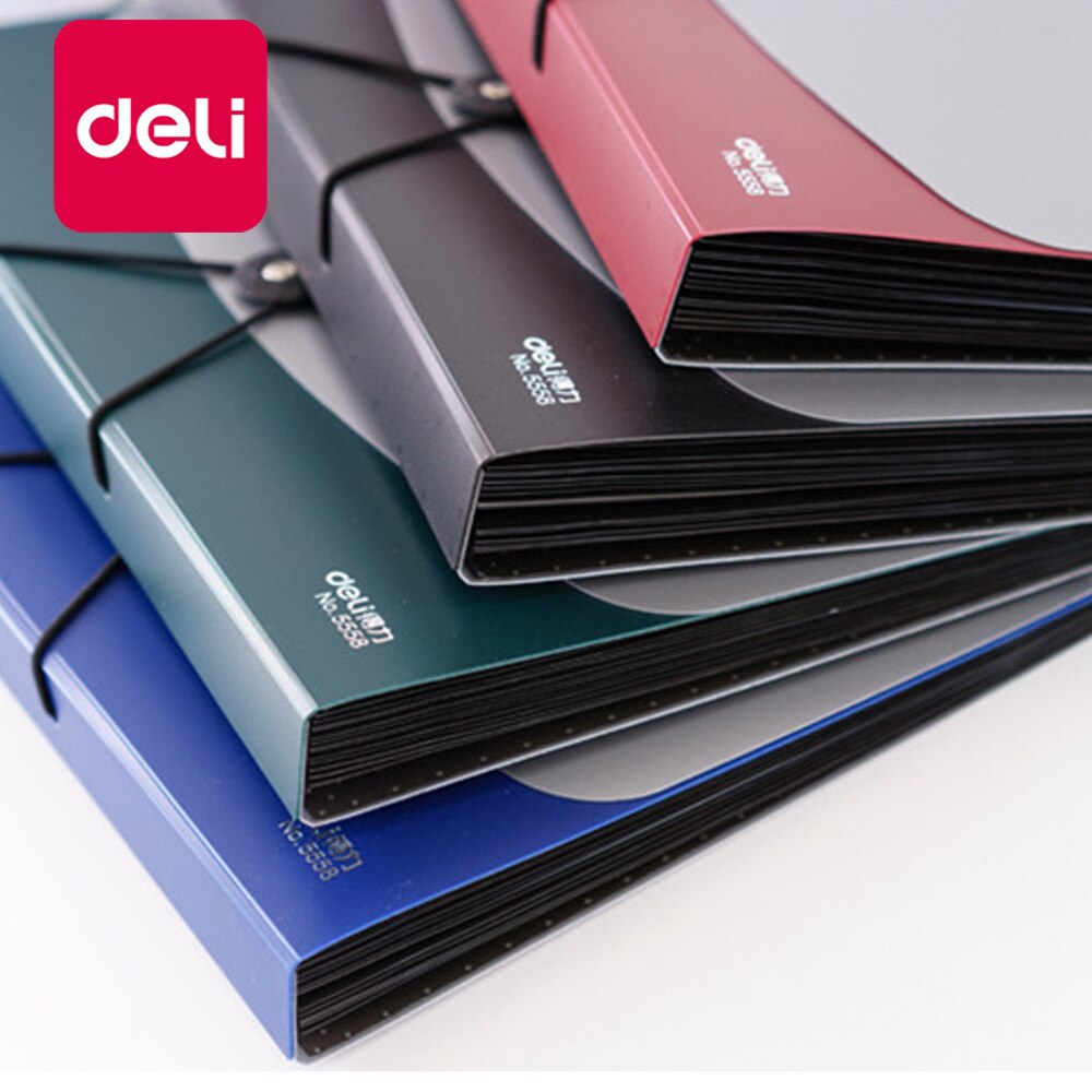 Deli 1PCS File Folder Multi Layer Student 13 grid ... – Grandado