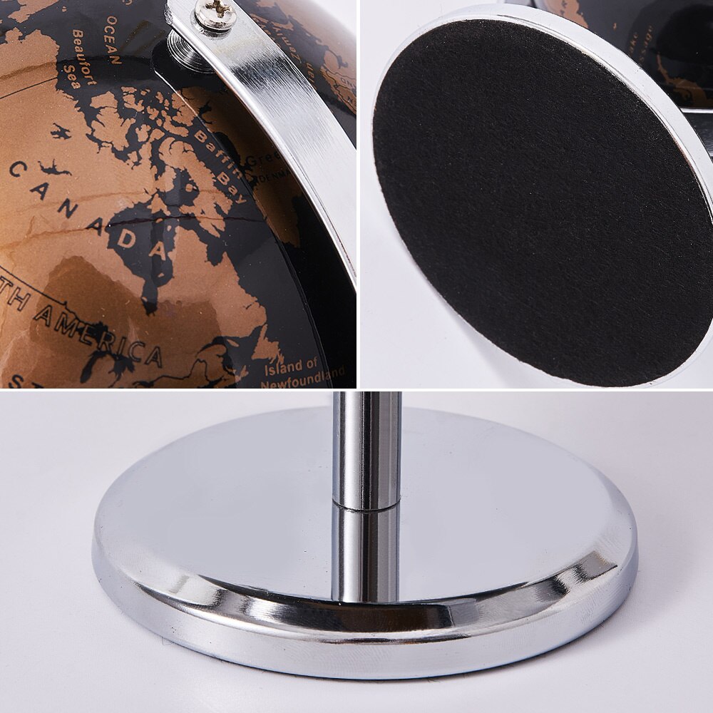 World Globe Figurines For Interior Geography Retro... – Grandado