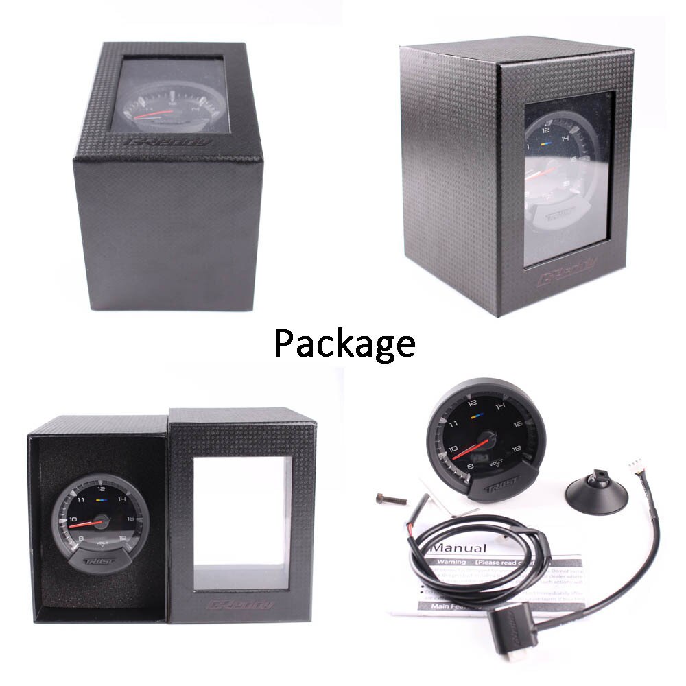 Auto Parts 74mm Qicai automobile refitted instrume... – Vicedeal
