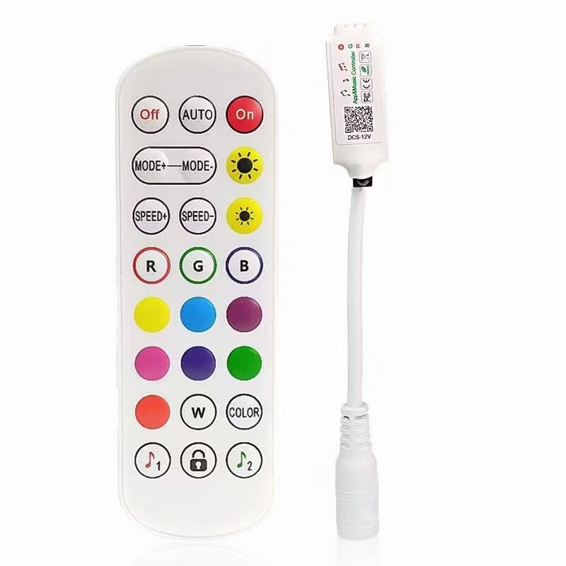 Bluetooth Music 24 Keys Led Controller Dimmer LED ... – Grandado