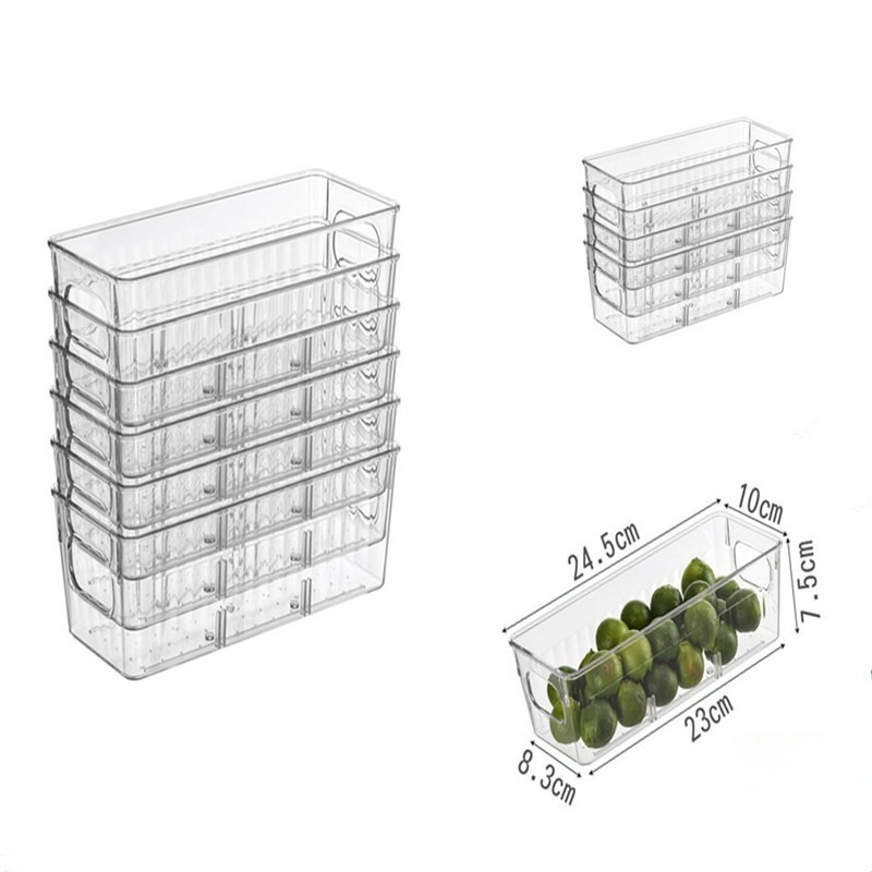 1pc Transparent Kitchen Refrigerator Organizer Bin... – Vicedeal
