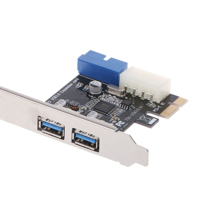 2 Ports PCI Express USB 3.0 Front Panel with Contr... – Vicedeal