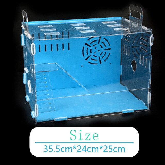 Double Hamster Cage Large Size Dutch Pig Cage Acry... – Grandado