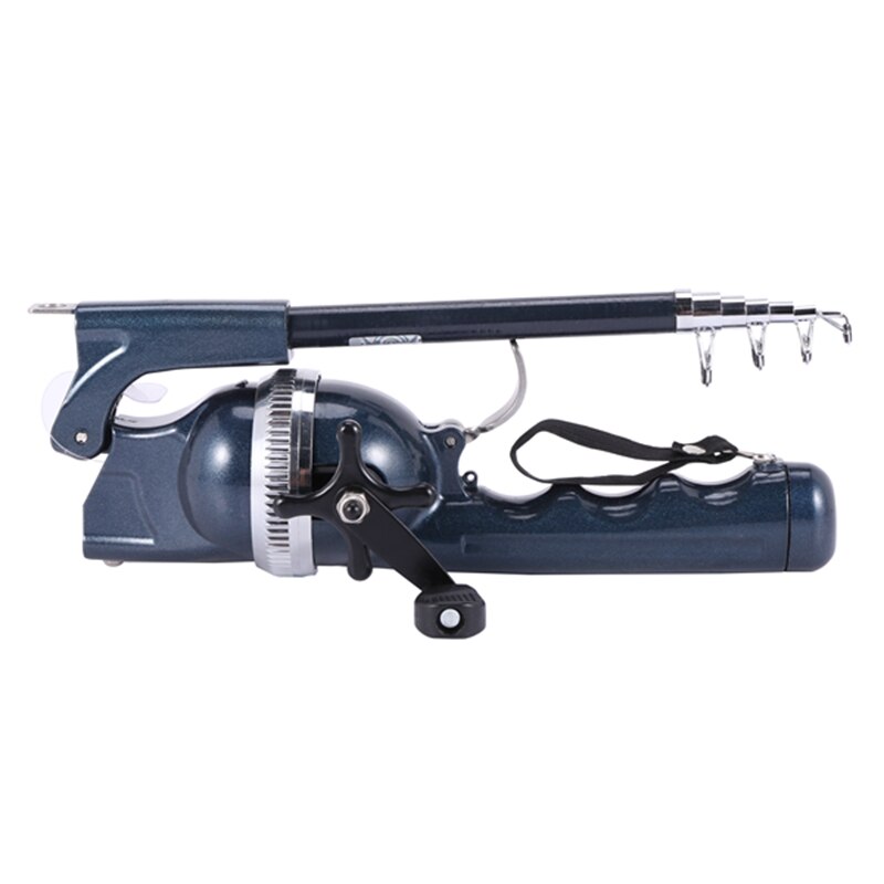 Telescopic Mini Fishing Rod Fiberglass Folding Rod... – Grandado