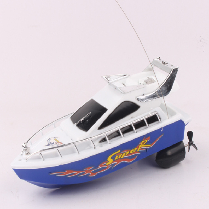 Electric remote mini remote control boat plastic f... – Grandado