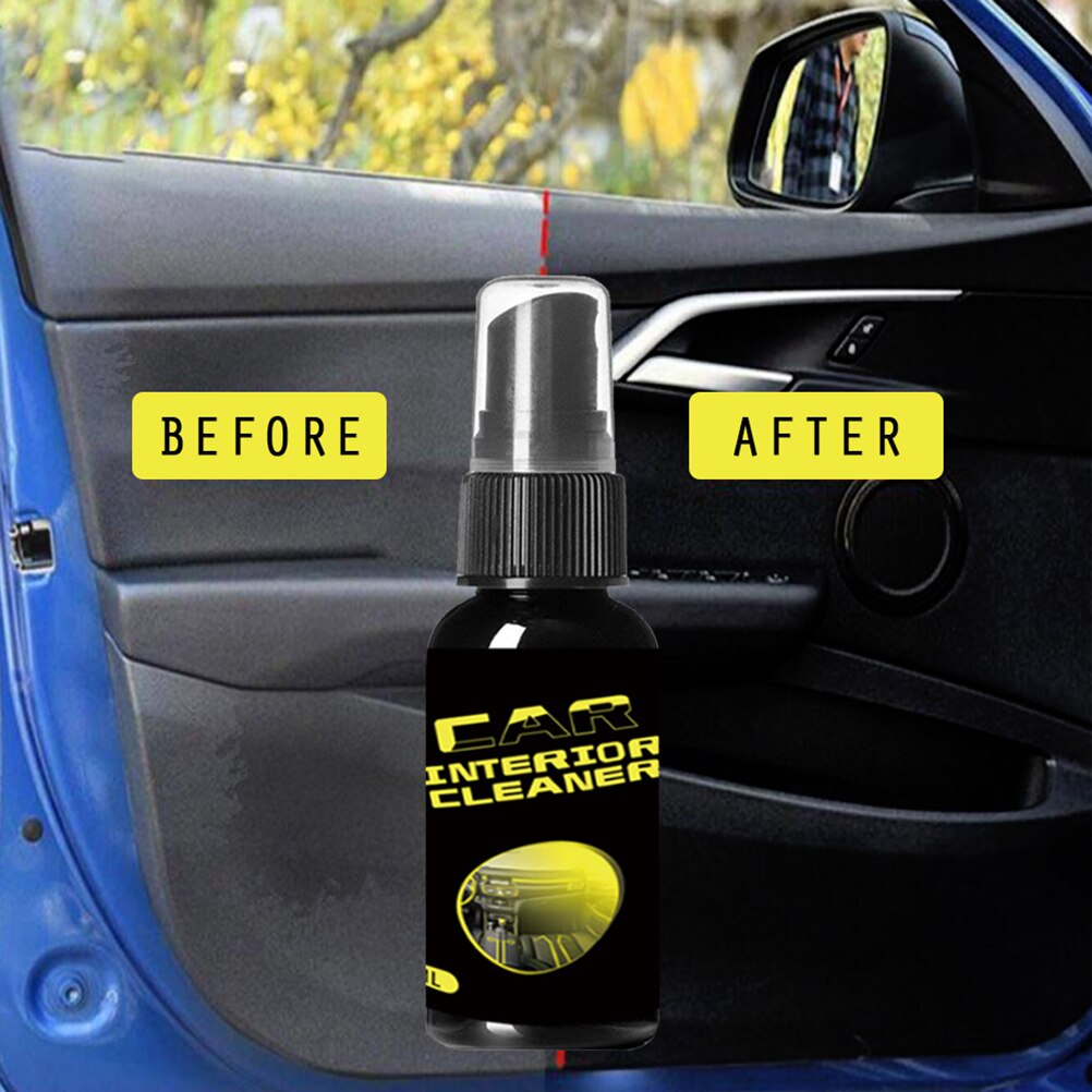 Car Interior Cleaner Agent Roof Fabric Flannel Lea... – Grandado
