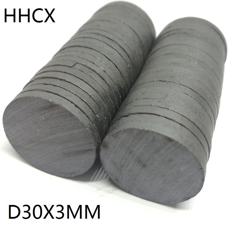 50 pcs/lot Y30 disque Ferrite aimant 30*3mm aimant... – Grandado