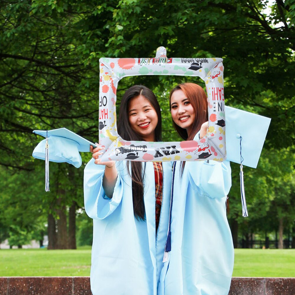 3pcs Graduation Photo Frame Inflatable Photo Booth... – Grandado