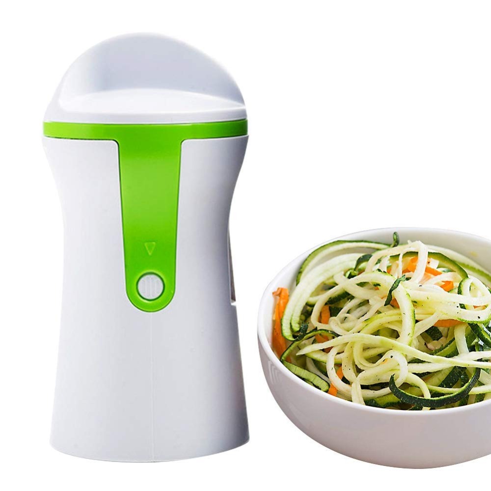 Portable Spiralizer Vegetable Slicer Handheld Spir... – Grandado
