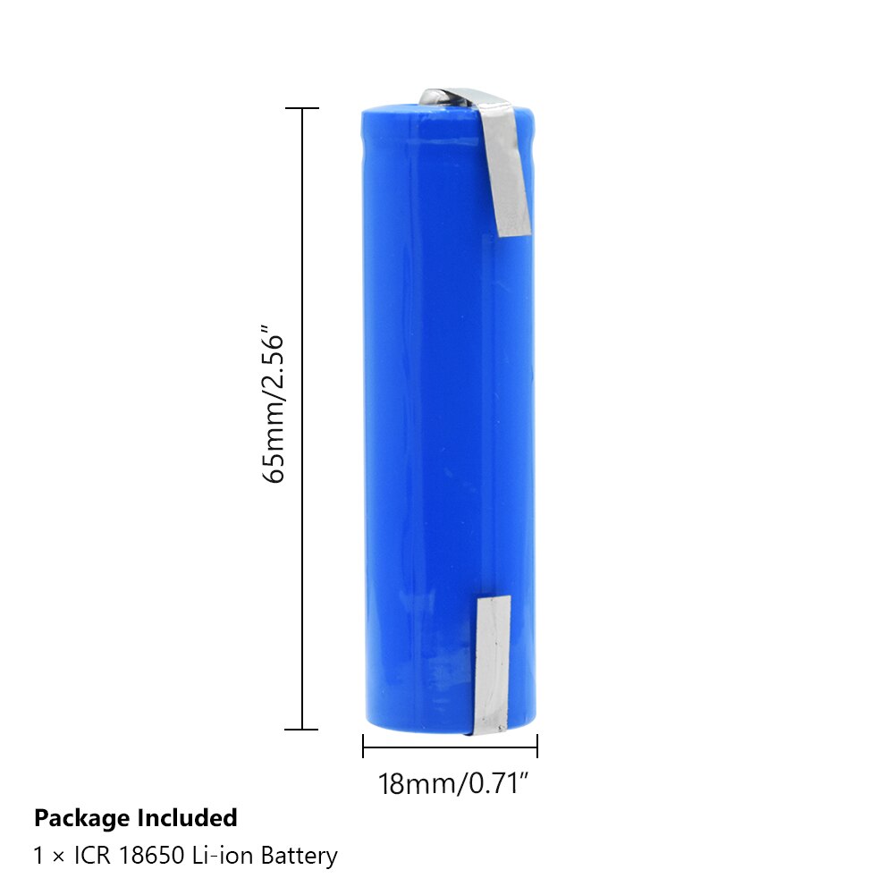 4 st 3.7v 2800 mah 18650 uppladdningsbart litiumba... – Grandado