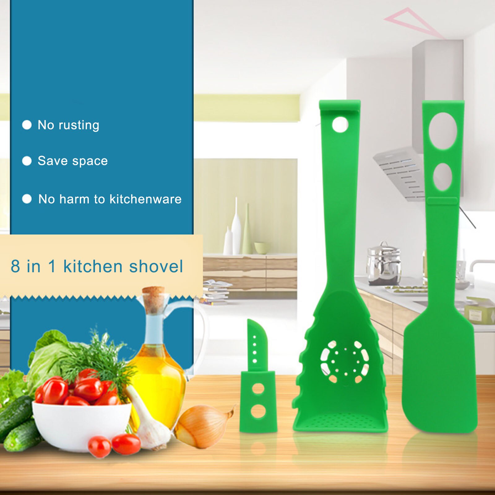 8 in 1 Kitchen Spatula Removable Structure Versati... – Grandado