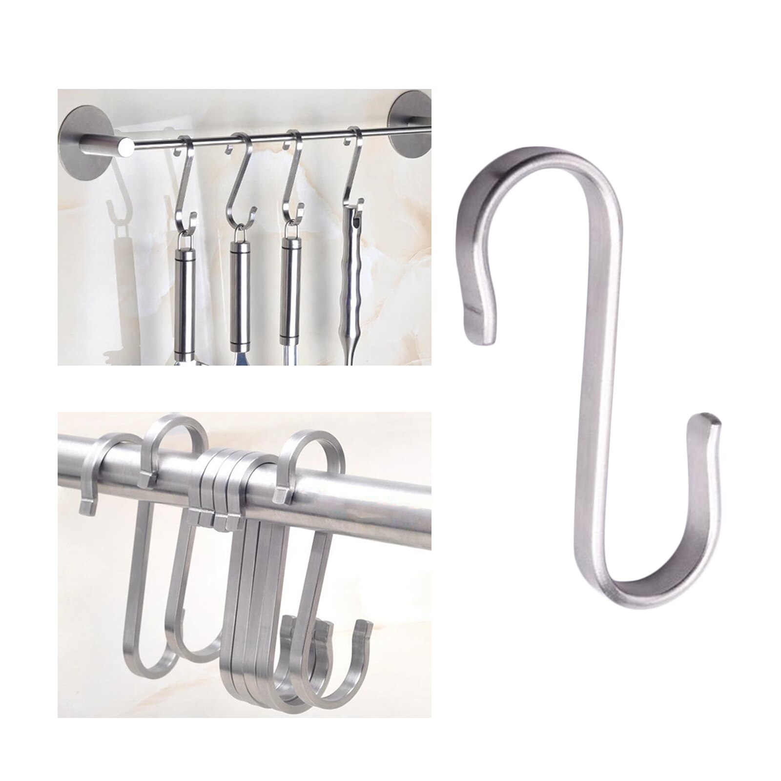 Badrum metall s typ kök sovrum krok multifunktion ... – Vicedeal