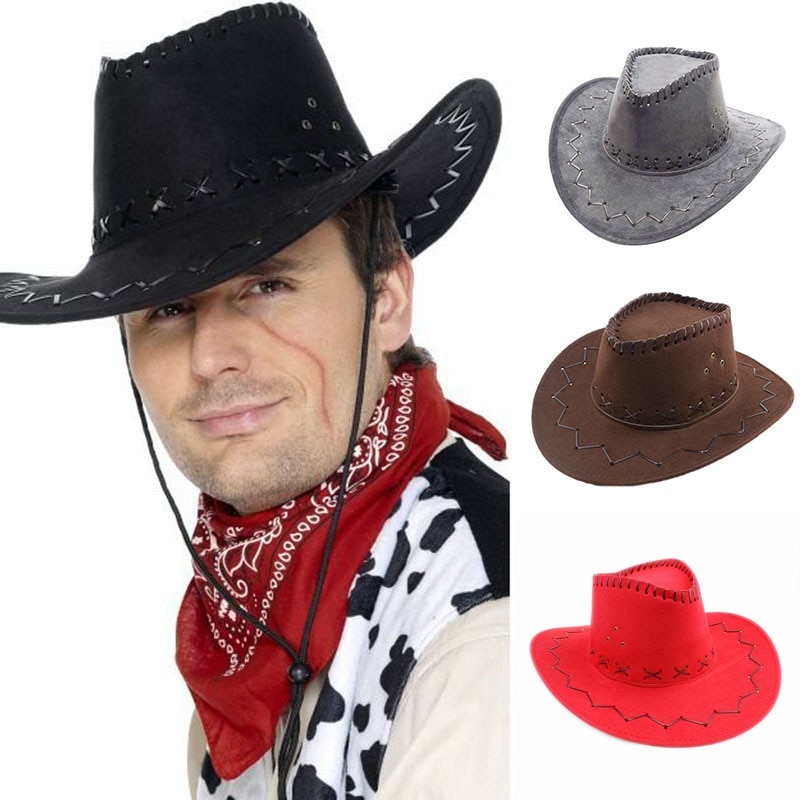 Wild West Fancy Cowgirl Cowboy Hats Western Headwe... – Grandado