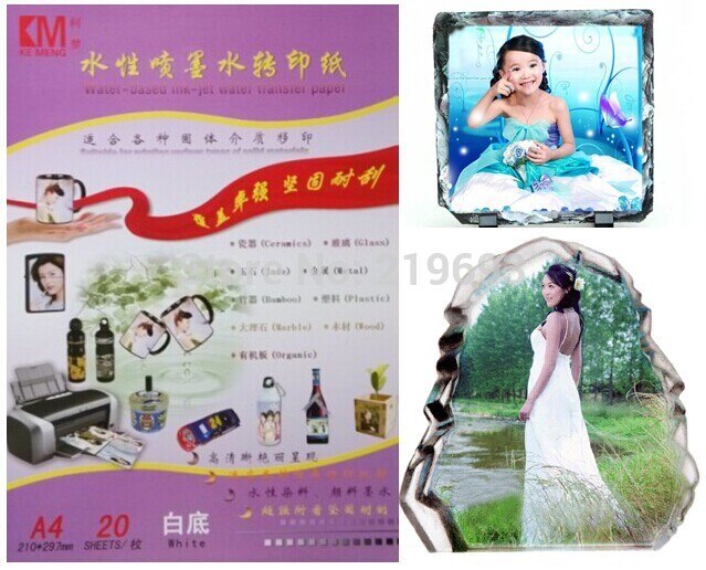 (20 pieces/lot) A4 size Water-based Ink-jet Water ... – Grandado