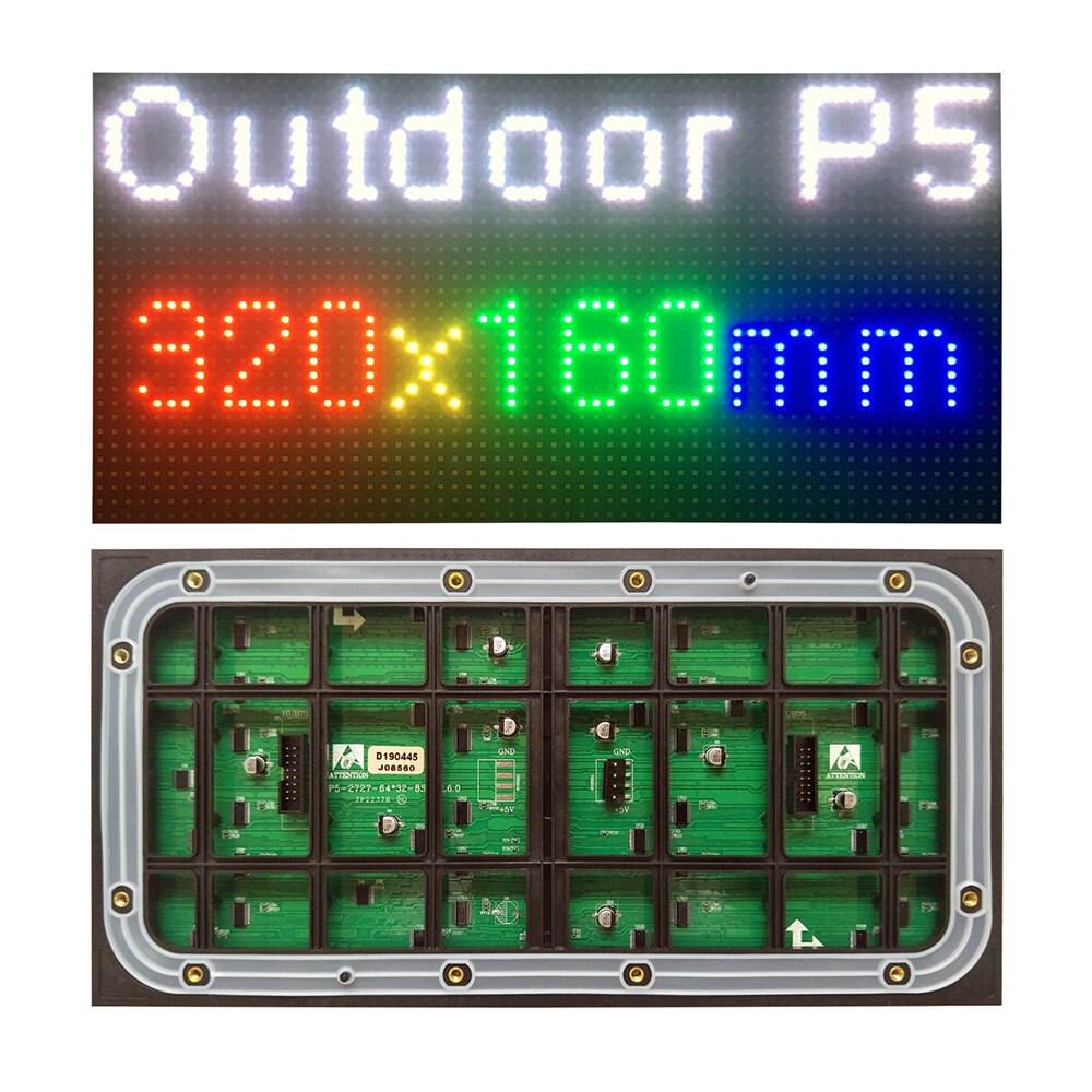 Outdoor Full Color P5 LED Display Module, DIY LED ... – Vicedeal