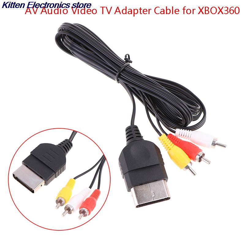 1.8M Composite AV Audio Video TV Adapter Cable for... – Vicedeal